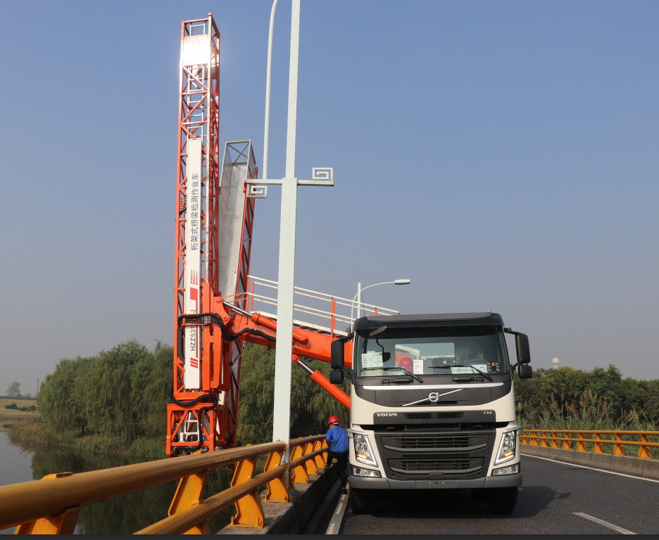 Volvo Euro VI 450HP Under Bridge Inspection Truck, Bridge Inspection ...